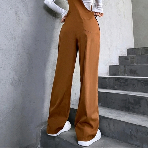 Pants & Jumpsuits | New 1 Piece Flap Pocket Overalls | Poshmark